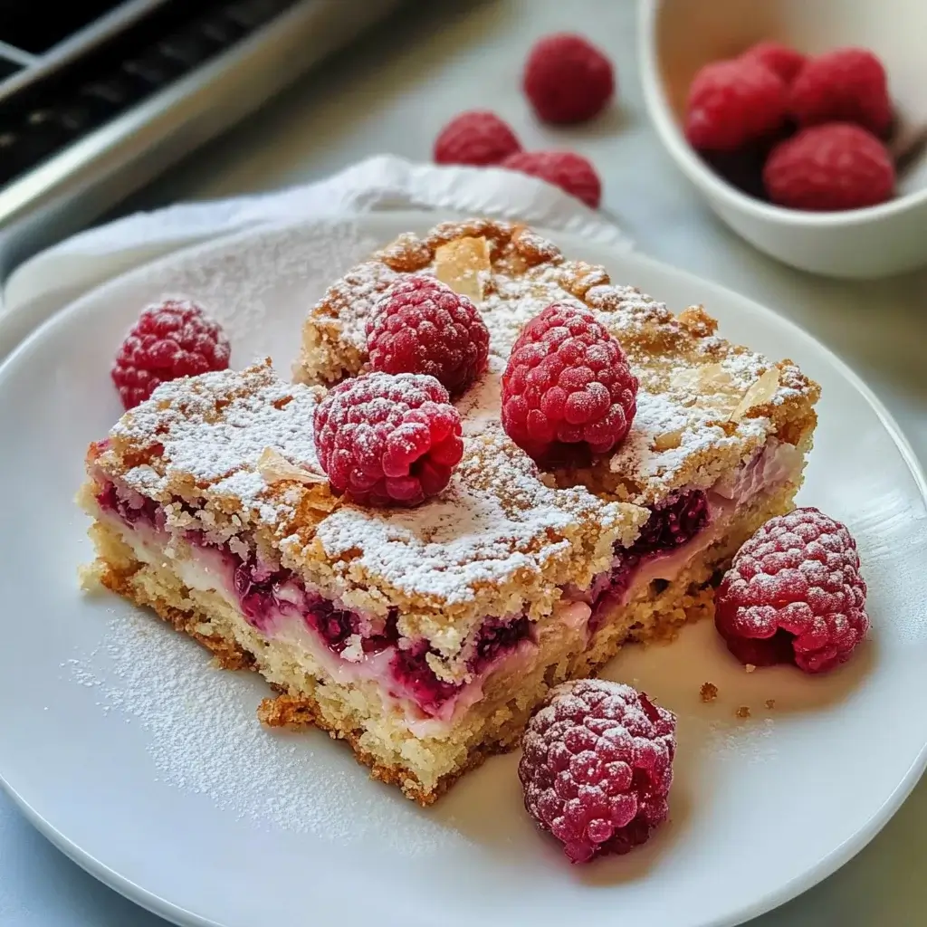 Raspberry Squares for Junior Chefs recipe - Her Easy Recipes