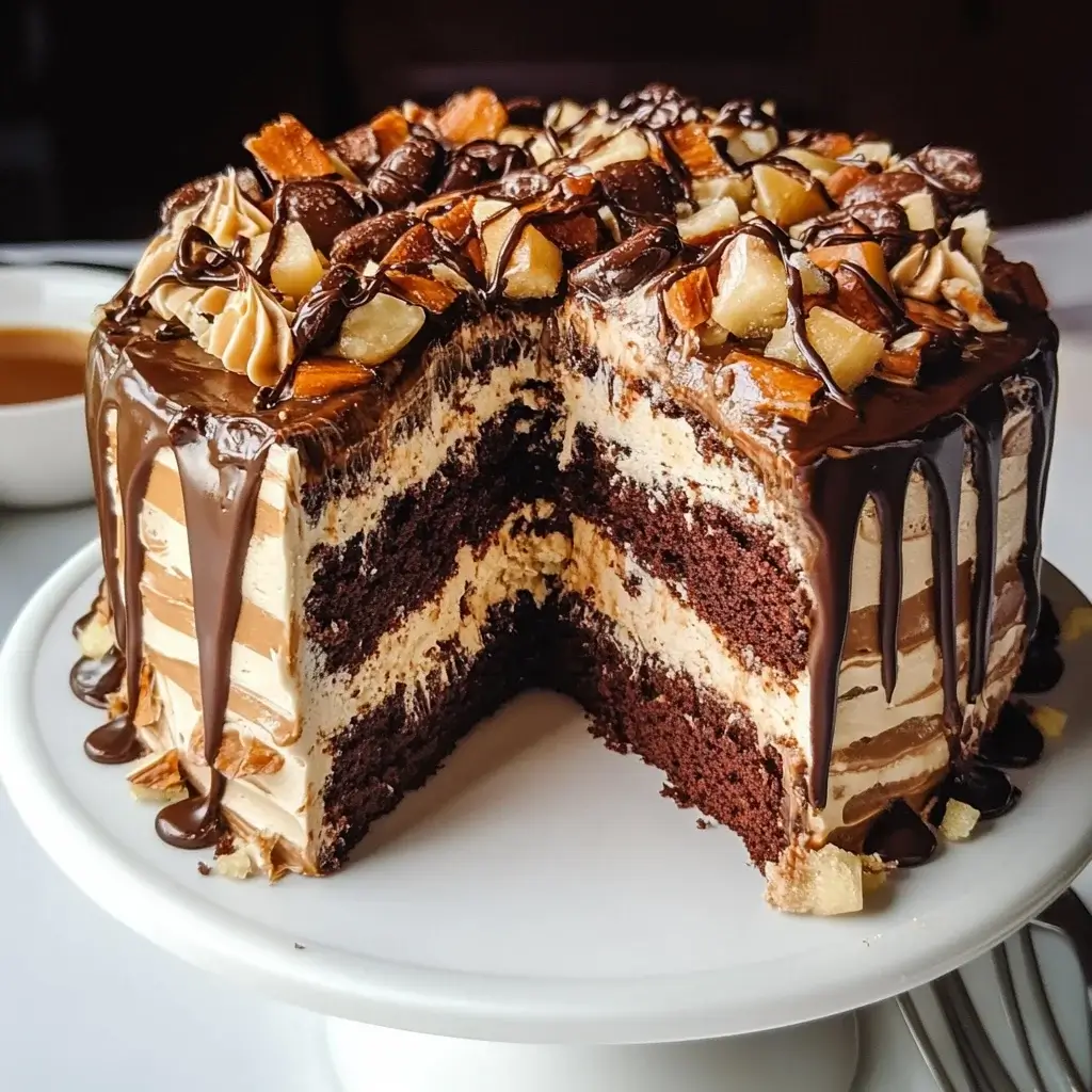 Snickers Cake recipe – Her Easy Recipes
