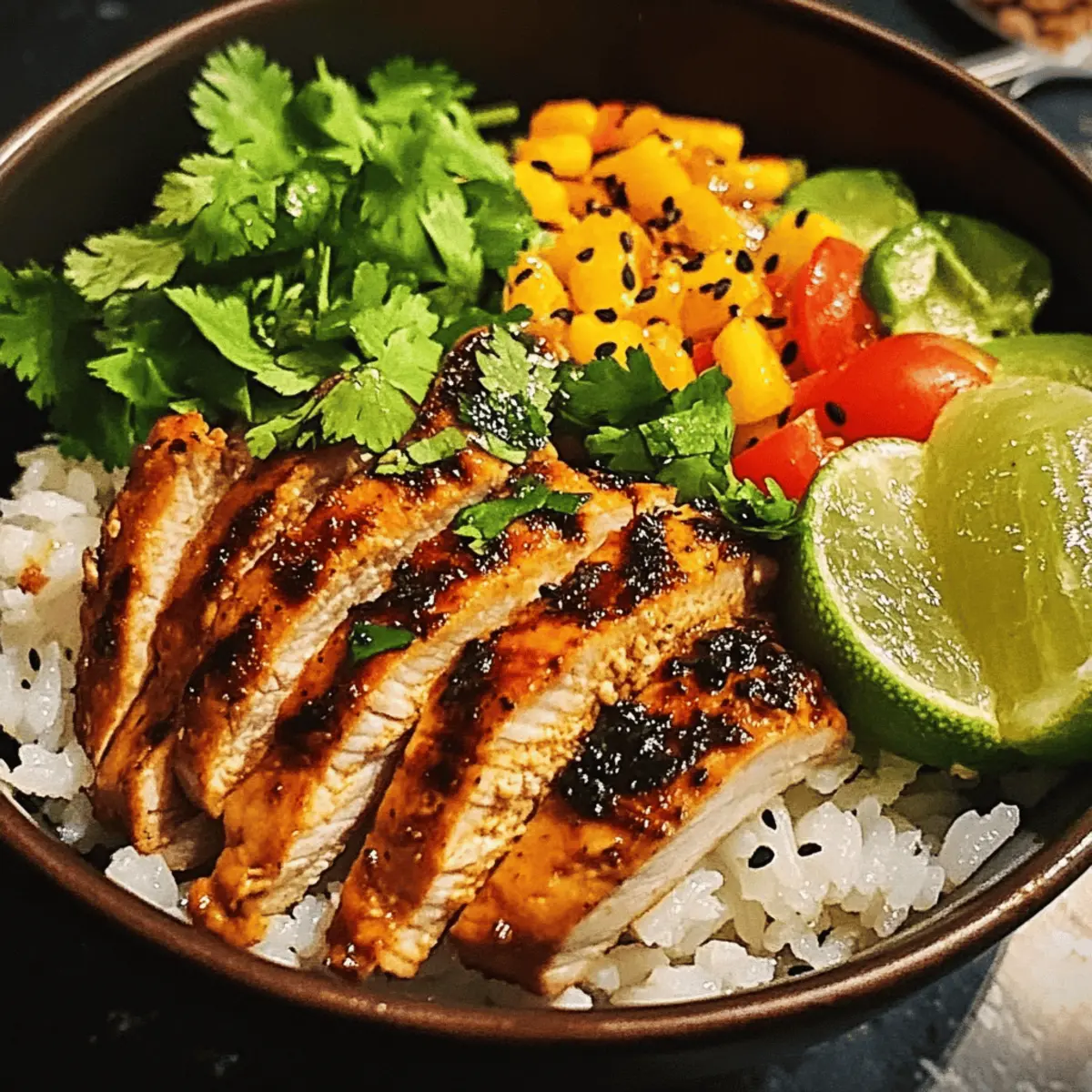 Easy Delicious Juicy Peruvian Chicken Rice Bowls You'll Crave